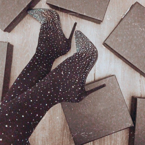 💎 Women’s Sparkly Faux Diamonds Over-the-Knee Boots – gmbhacks.com