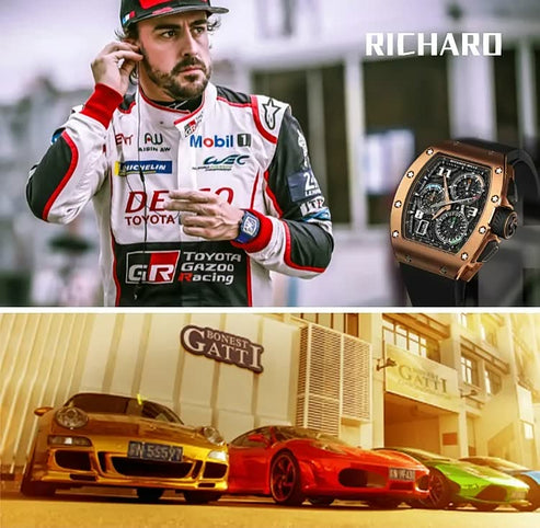 Richard 9791 Series Men's Business Quartz Watch Sports Watch – gmbhacks.com