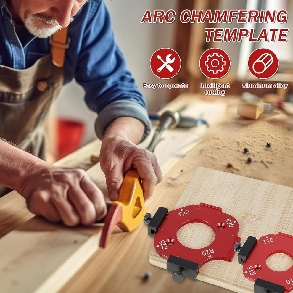 Trimmer Cutting R Angle Arc Template – gmbhacks.com