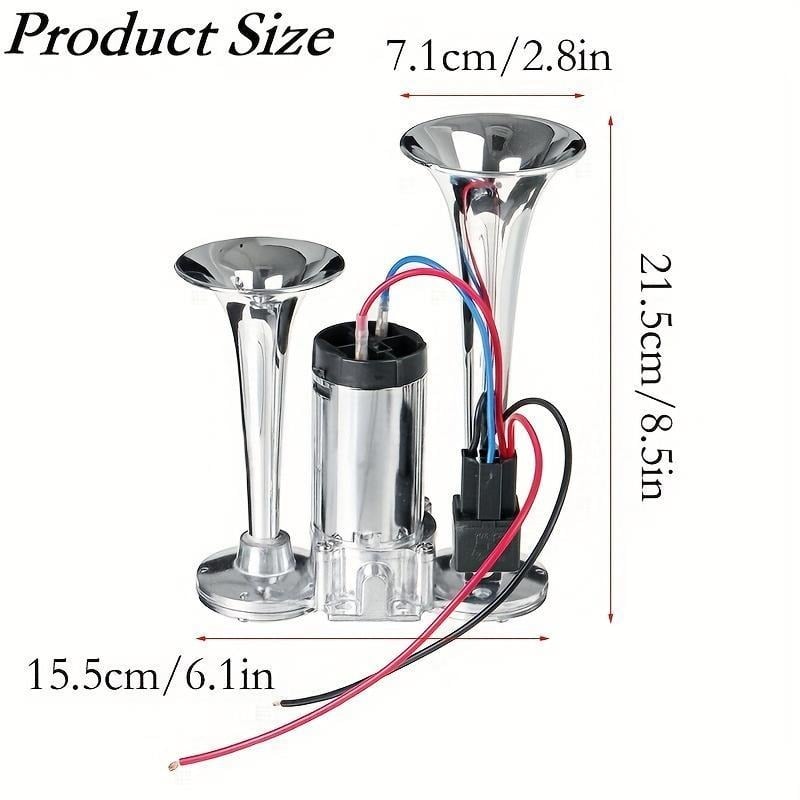 Horn Kit with Air Compressor – gmbhacks.com