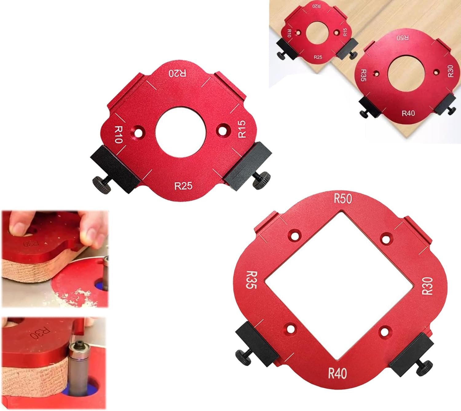 Trimmer Cutting R Angle Arc Template – gmbhacks.com